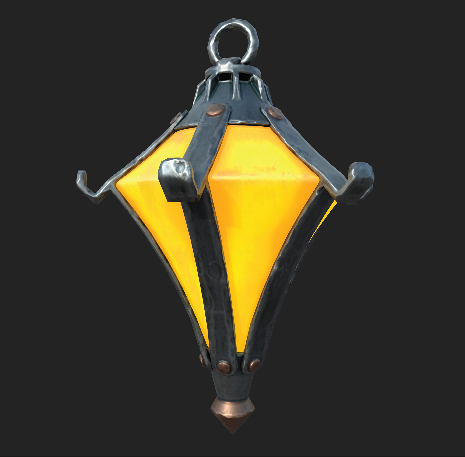 ArtStation - Stylized Lantern