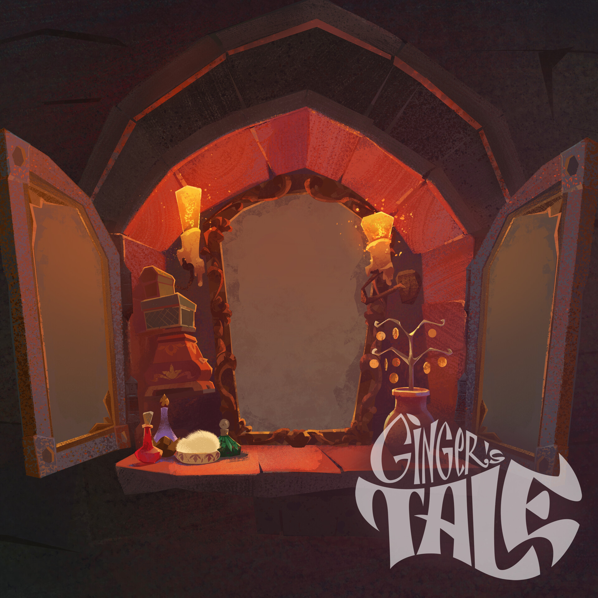 ArtStation - Ginger's Tale BACKGROUND VVERH STUDIO