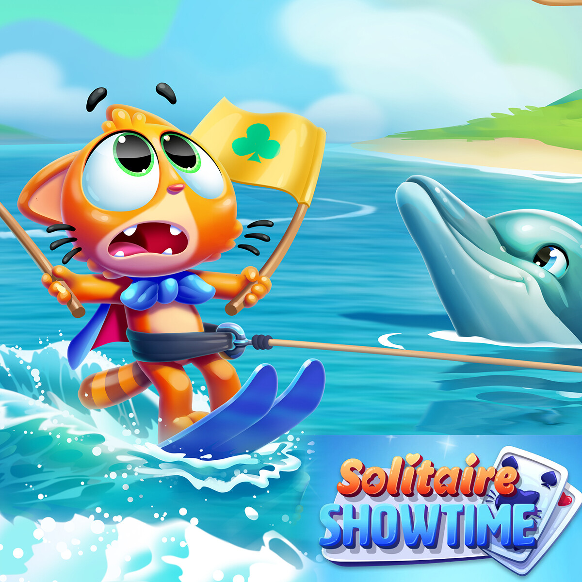 ArtStation - Solitaire Showtime - Ingame Illustration