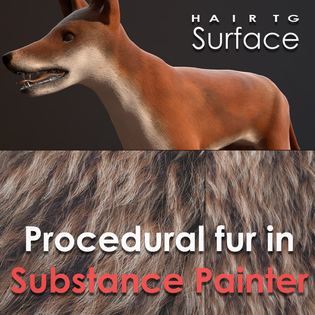 Olivier Lau - Procedural Fur for Substance Painter
