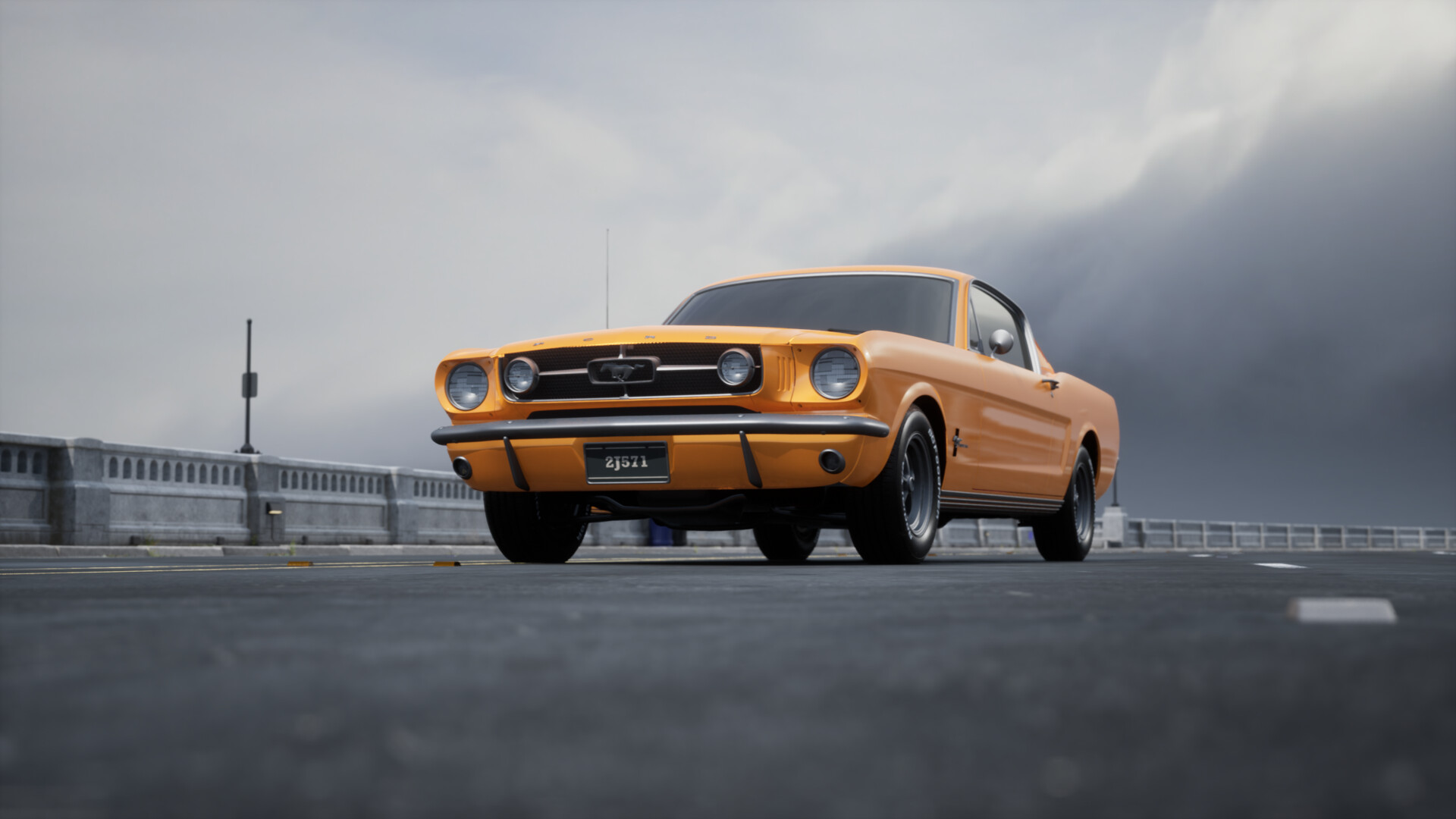 ArtStation - Mustang Fastback (Bee)