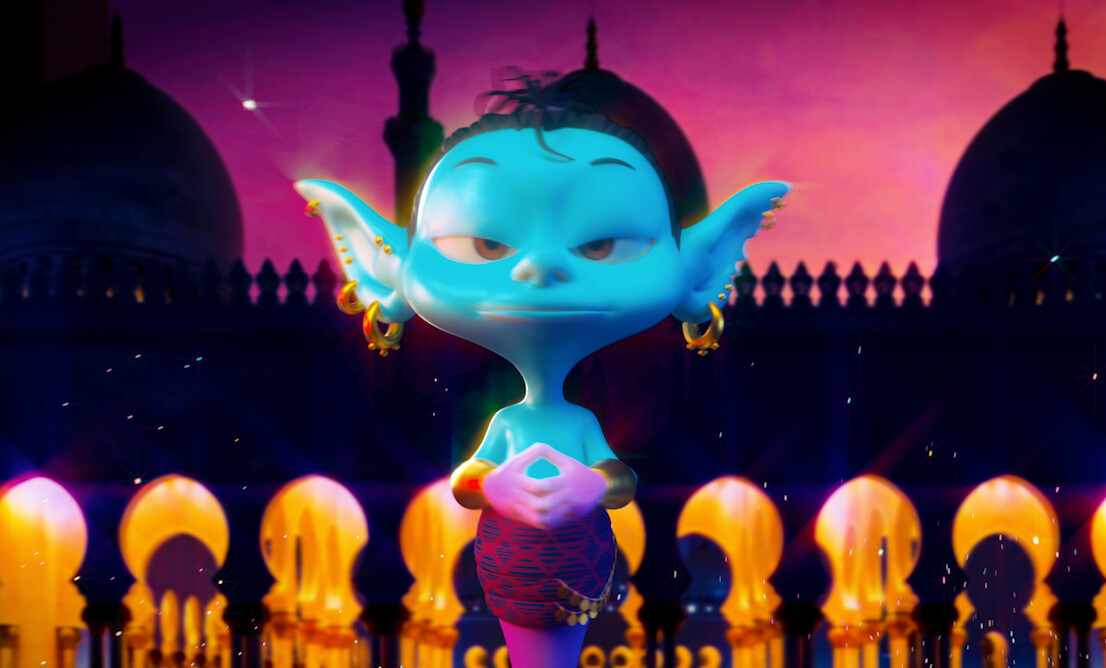 ArtStation - Little genie.