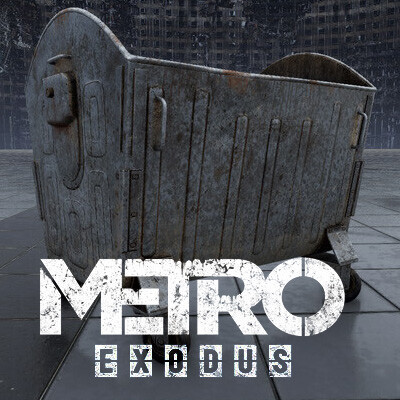 ArtStation - METRO Exodus Props Textures