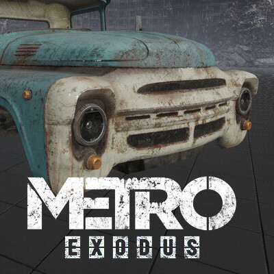 ArtStation - METRO Exodus Old cars Textures