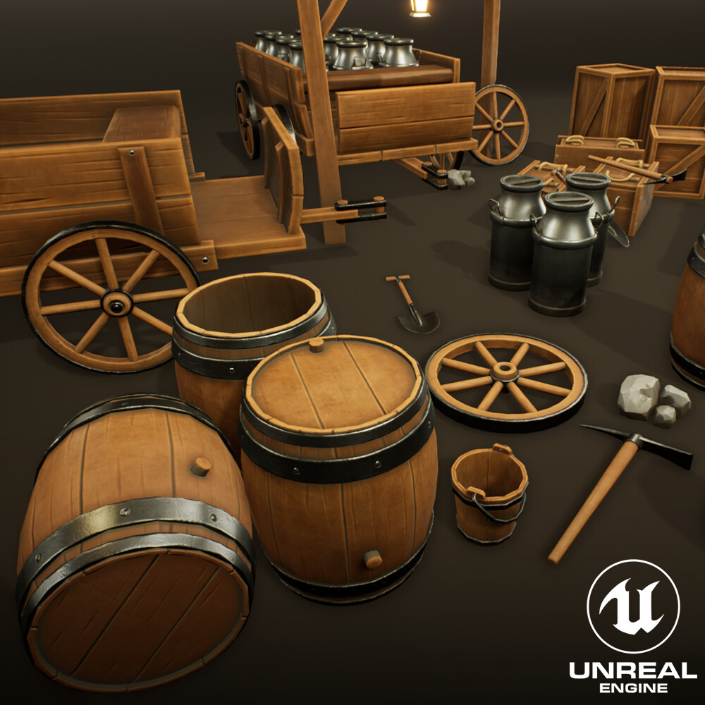 ArtStation - Western Props Package