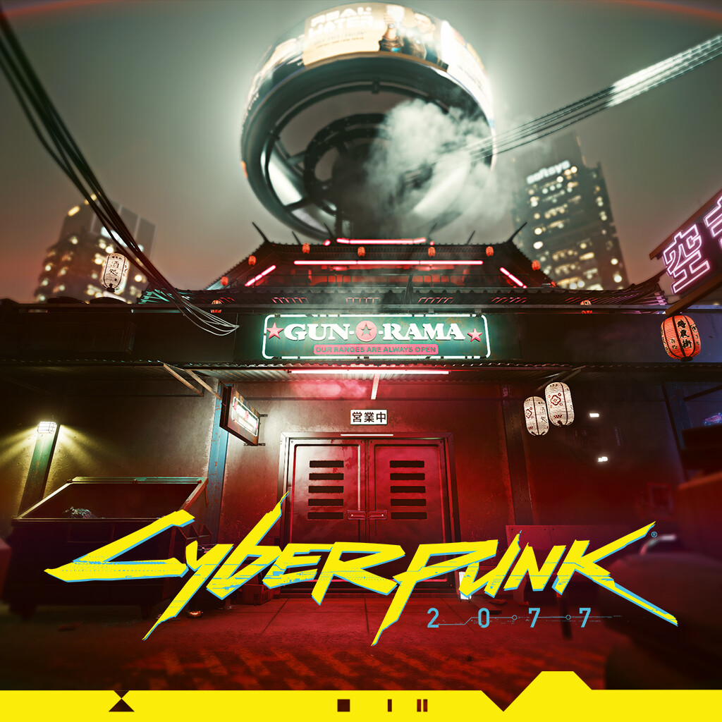 ArtStation - Cyberpunk 2077 | Gun Store in Kabuki