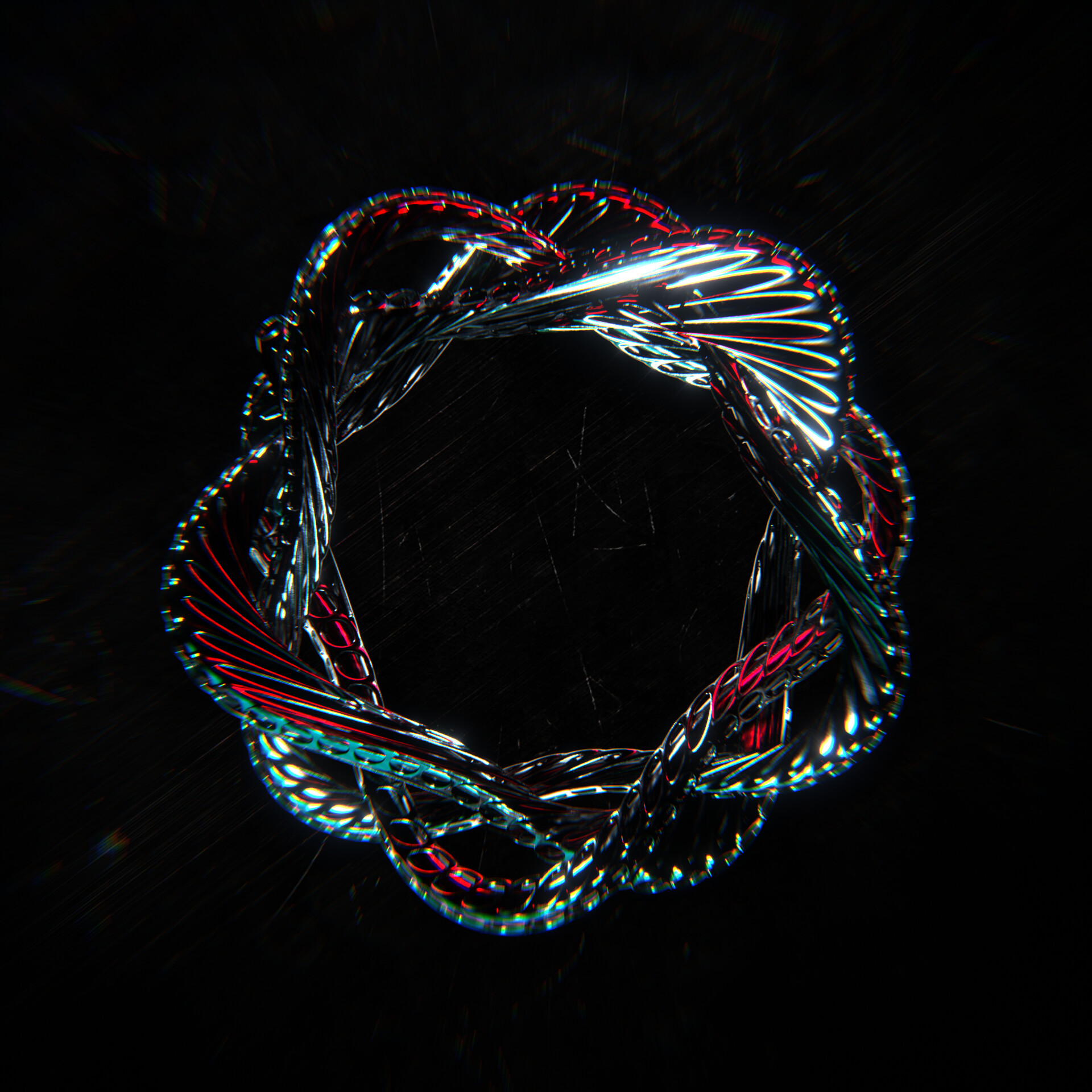 ArtStation - Metal Flower Loop