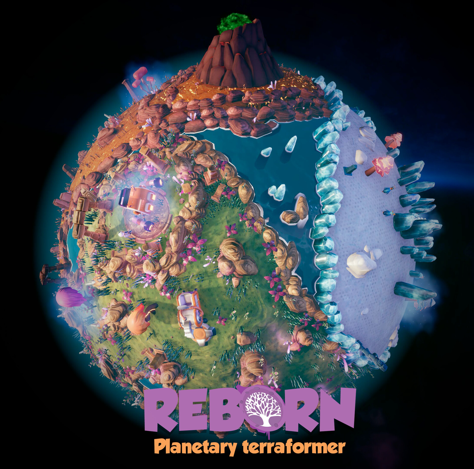 ArtStation - Reborn, planetary terraformer - Trailer (Final study work)