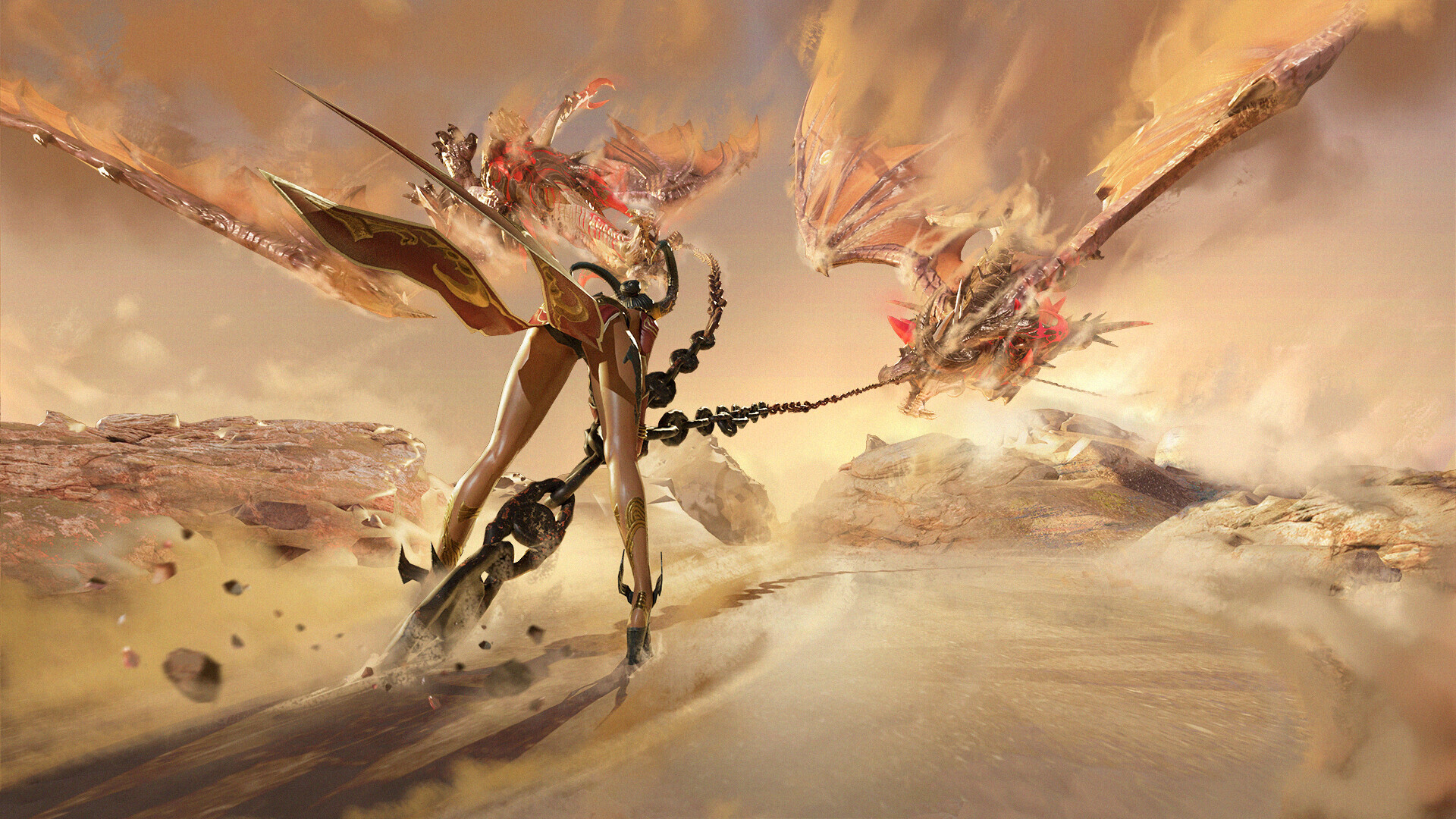 ArtStation - Hunting dragons