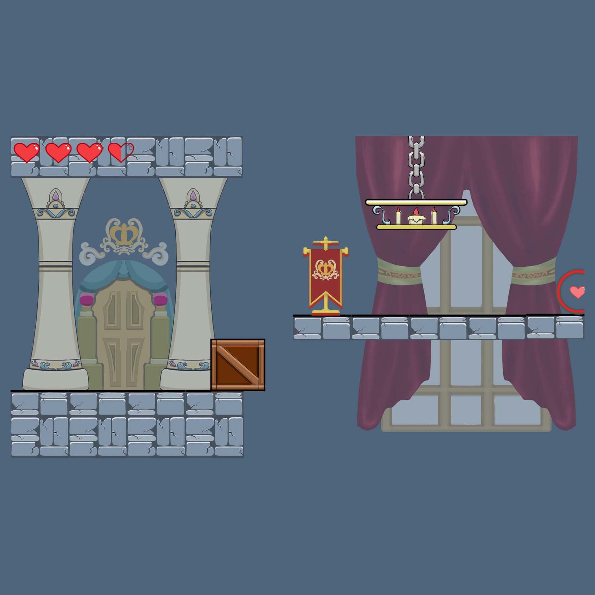 ArtStation - 2D Side scroller game