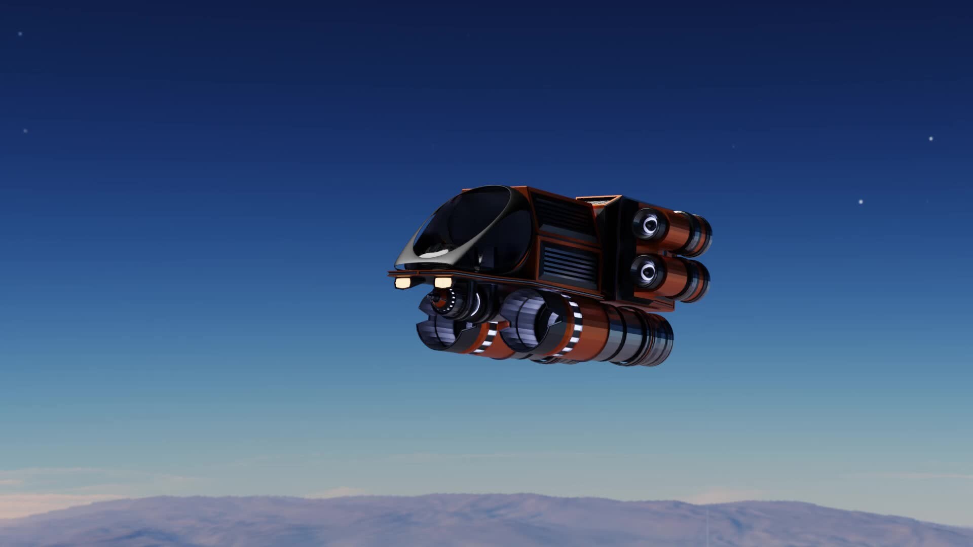 ArtStation - Spaceship Animation