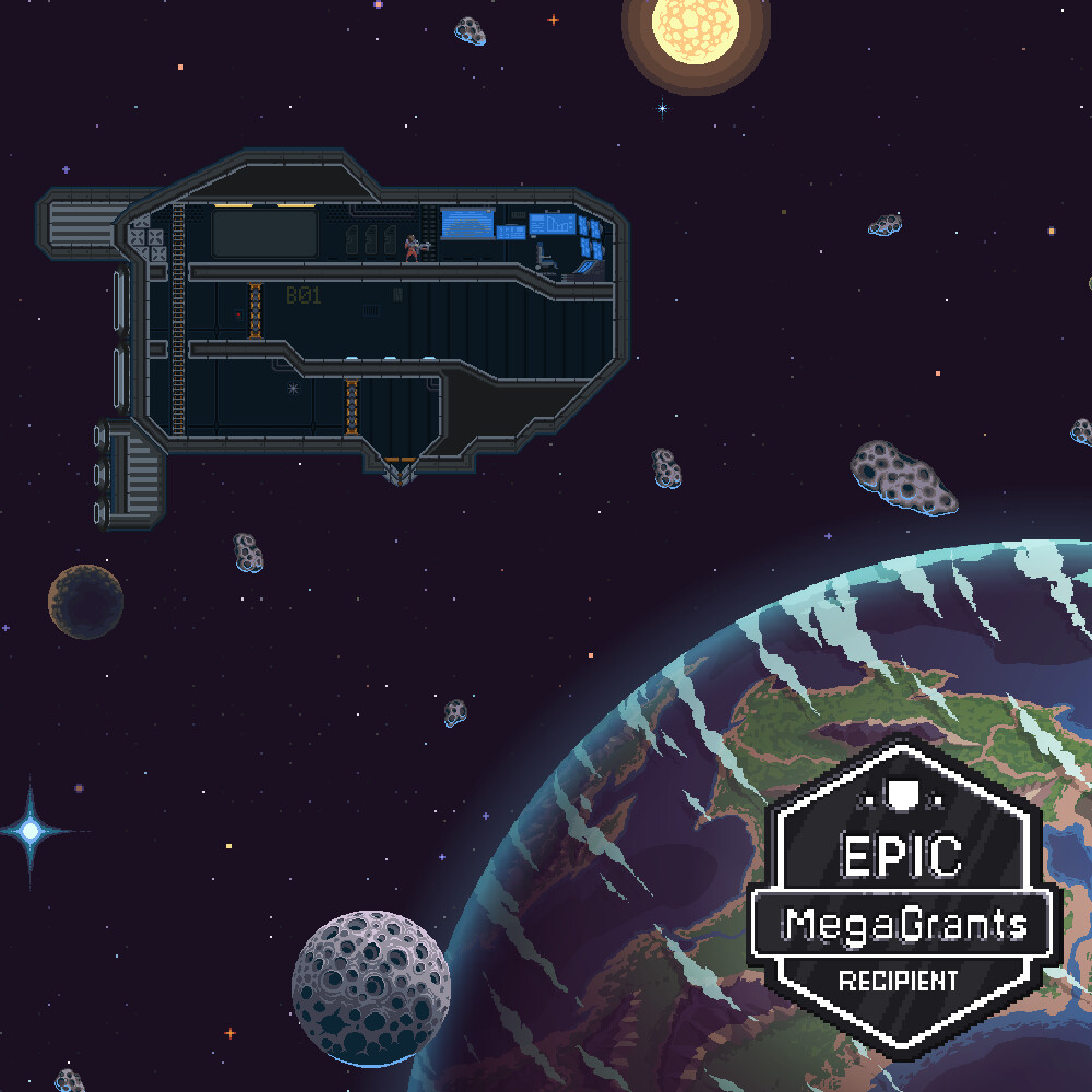 ArtStation - OLP: Space View Mock-up