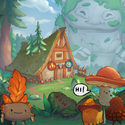 ArtStation - Cute Forest