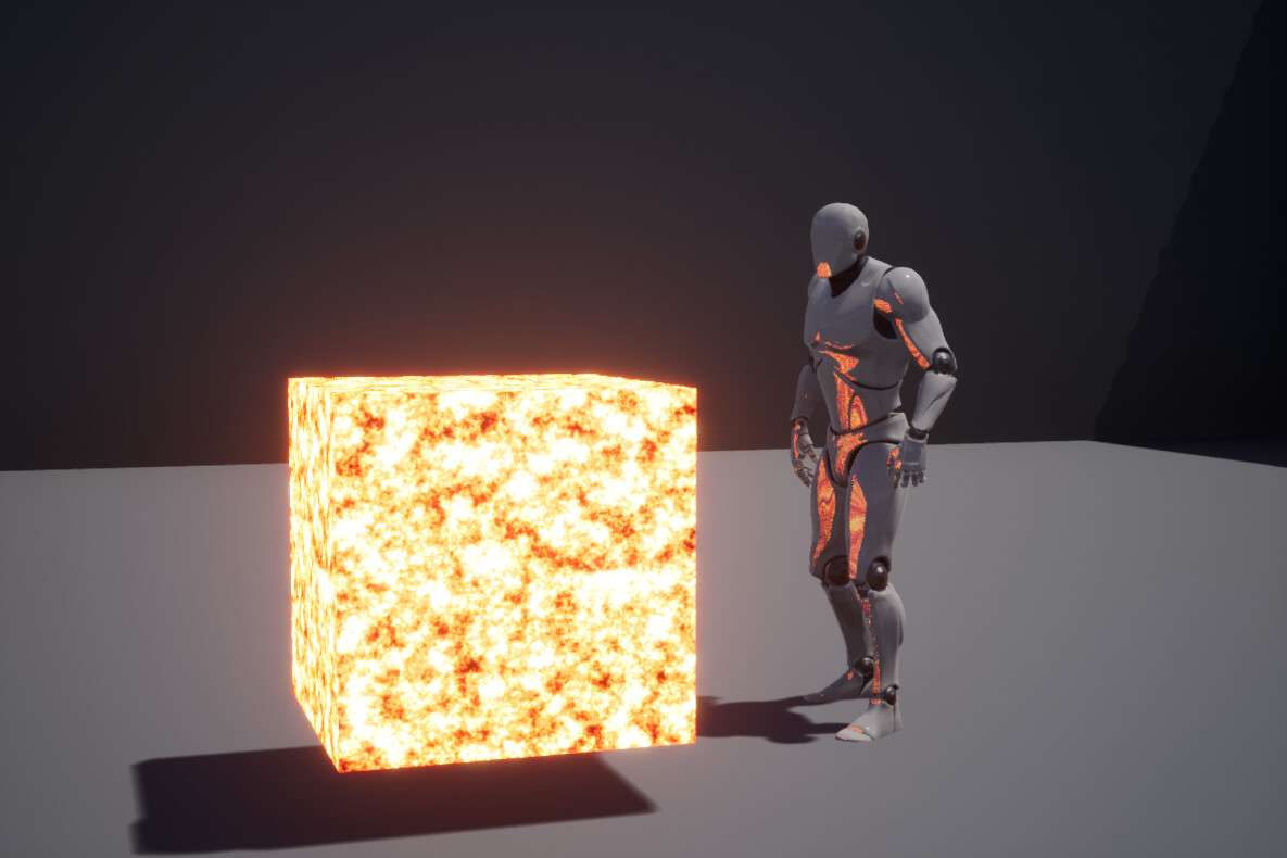 ArtStation - Unreal Engine Lava Material Creation