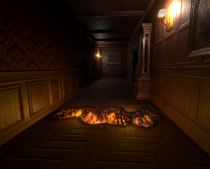 ArtStation - Haunted: Burning Chasm Illusion