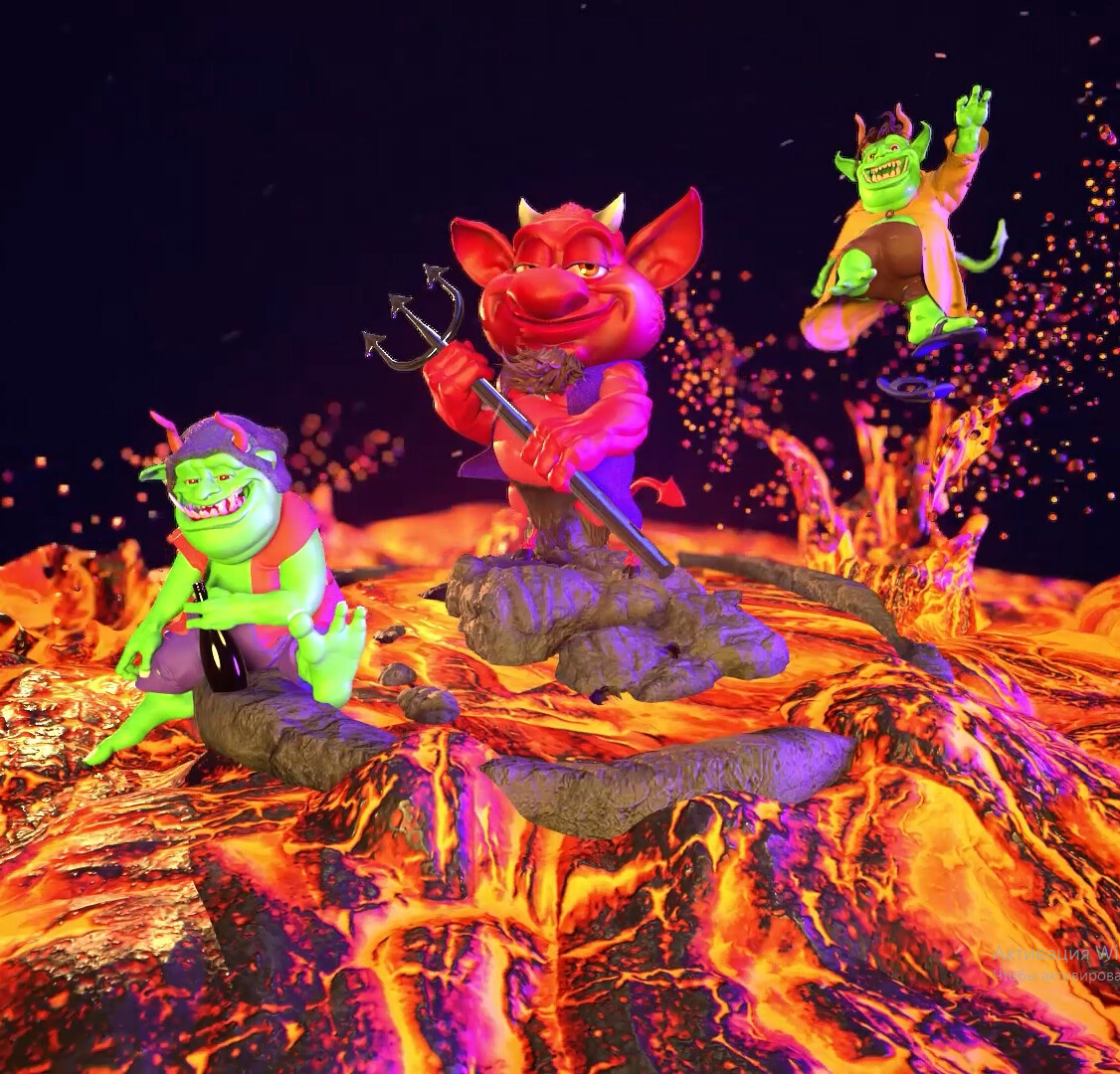 ArtStation - walk in hell