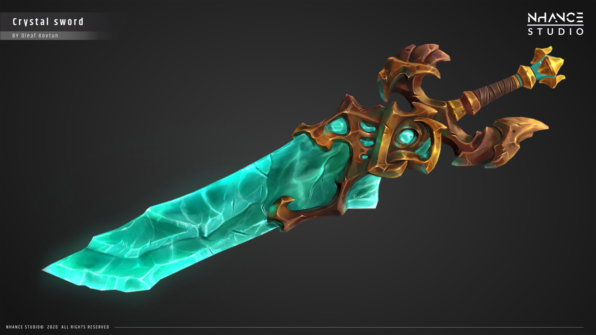 ArtStation - Crystal Sword