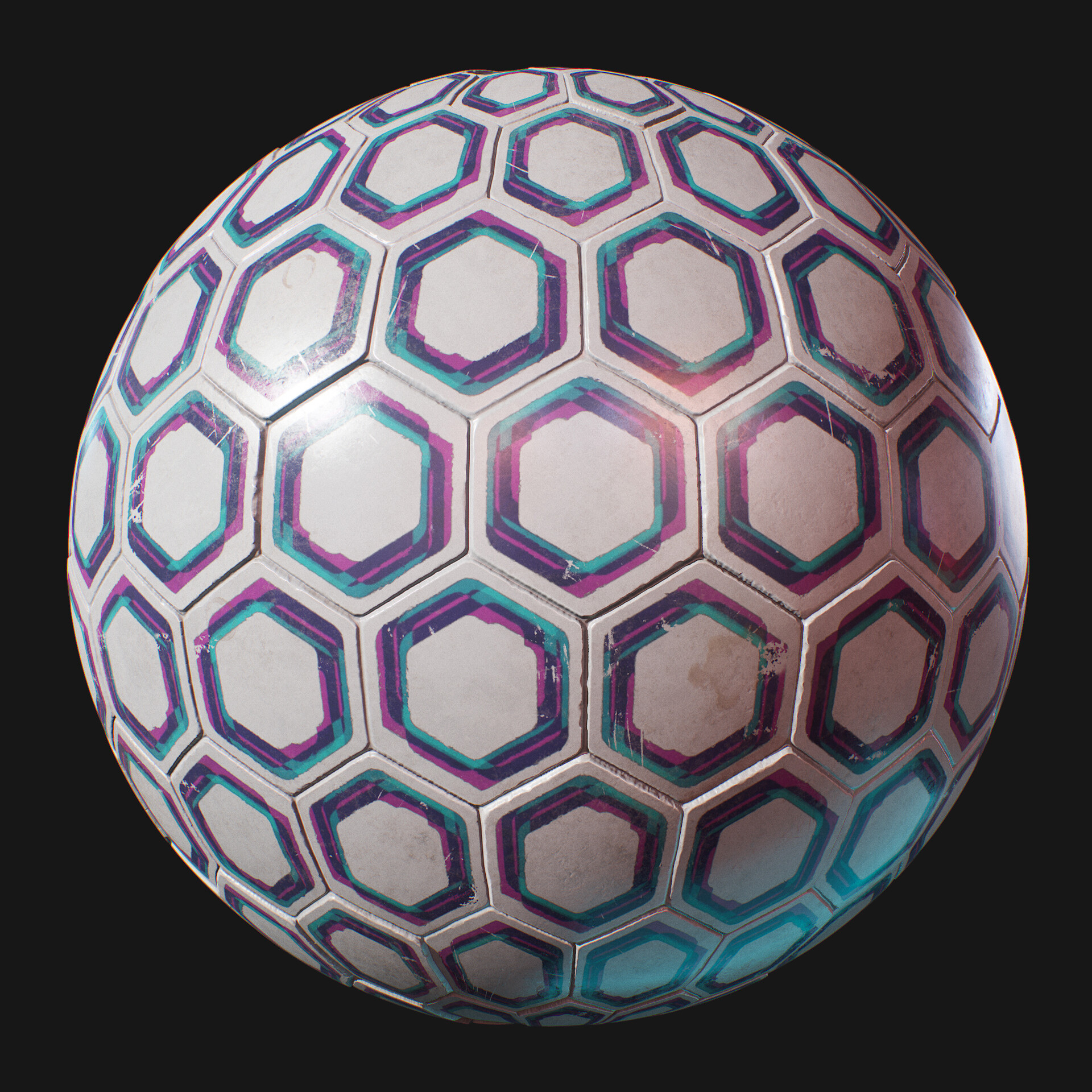 ArtStation - Cyberpunk hex tiles