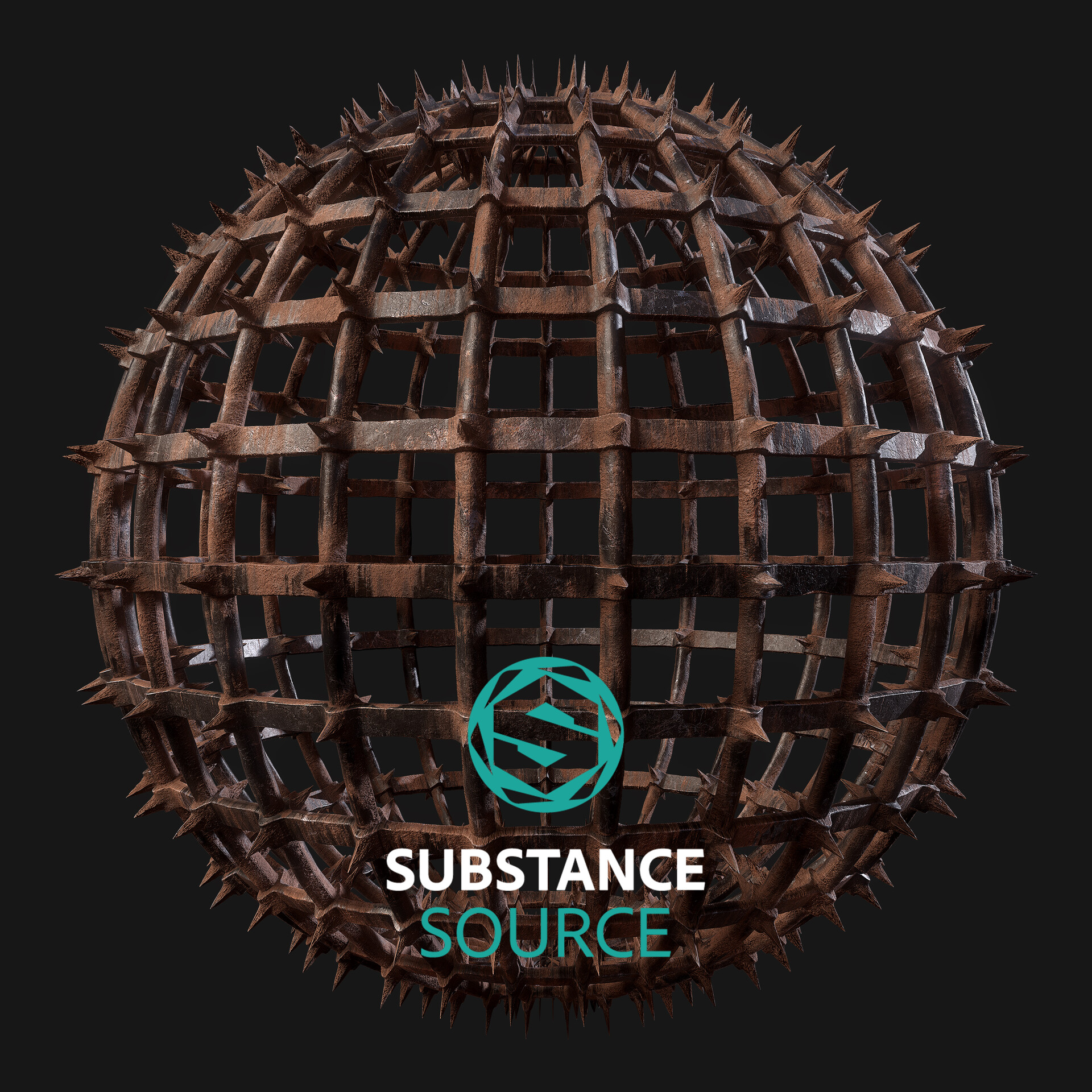 ArtStation - Substance Signature - Torture Cage
