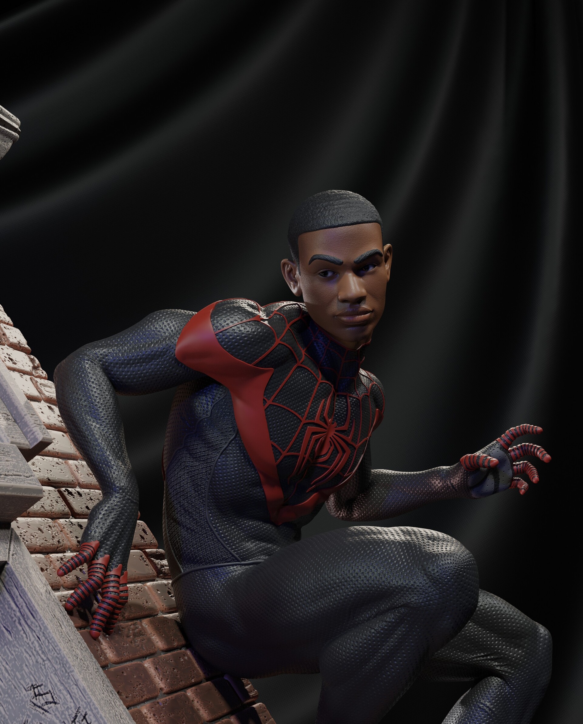 ArtStation - Miles Morales Spiderman