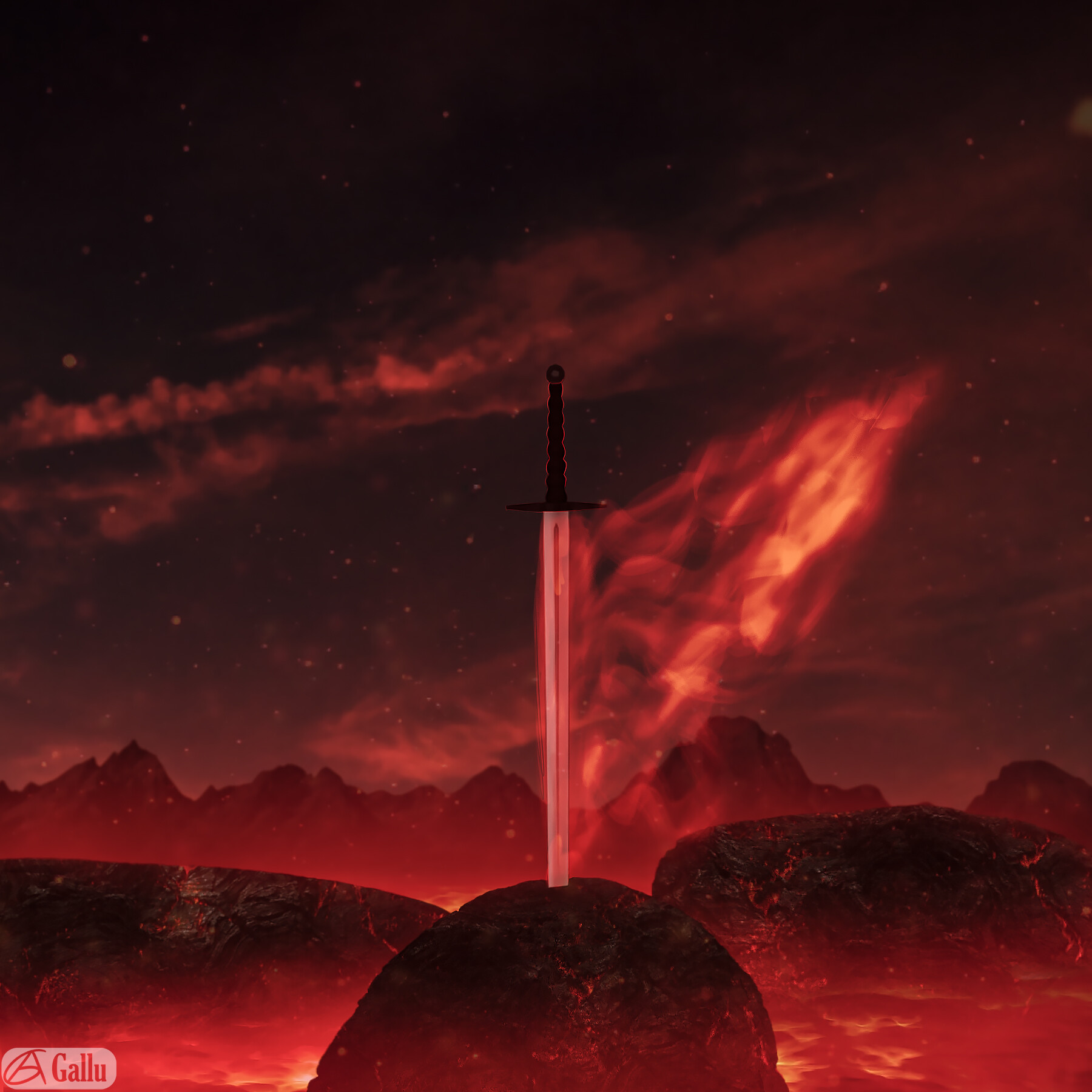 ArtStation - Magic sword