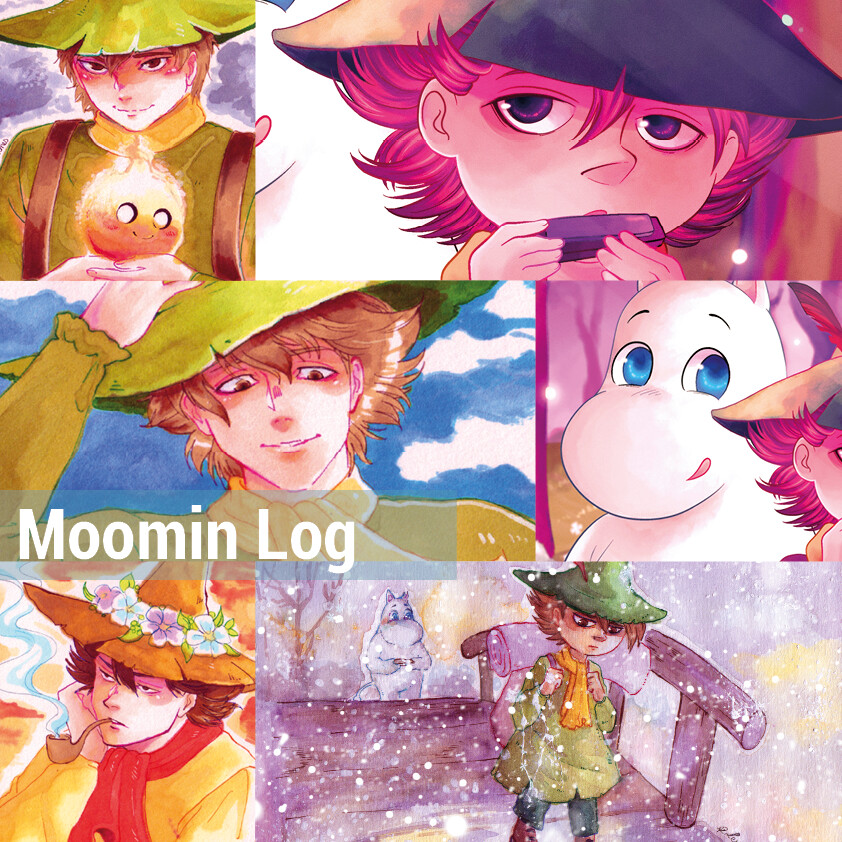 ArtStation - Moomin - compilation of art