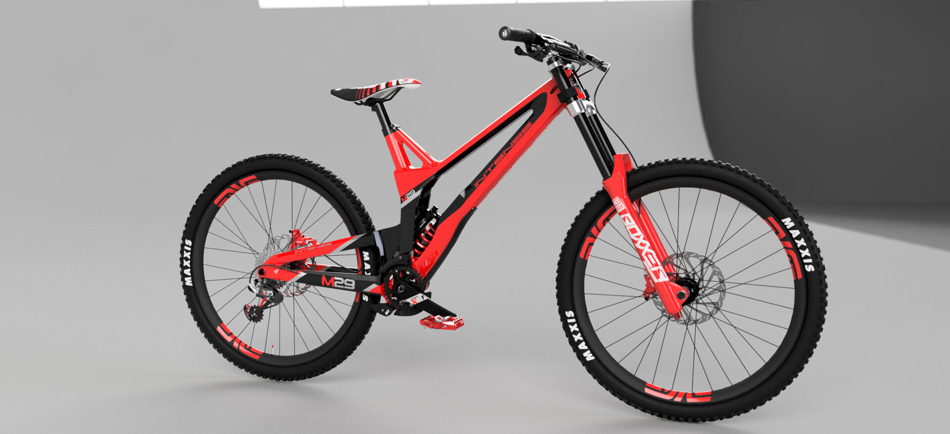 ArtStation - Intense M29 (Factory Racing Edition) DH Bike