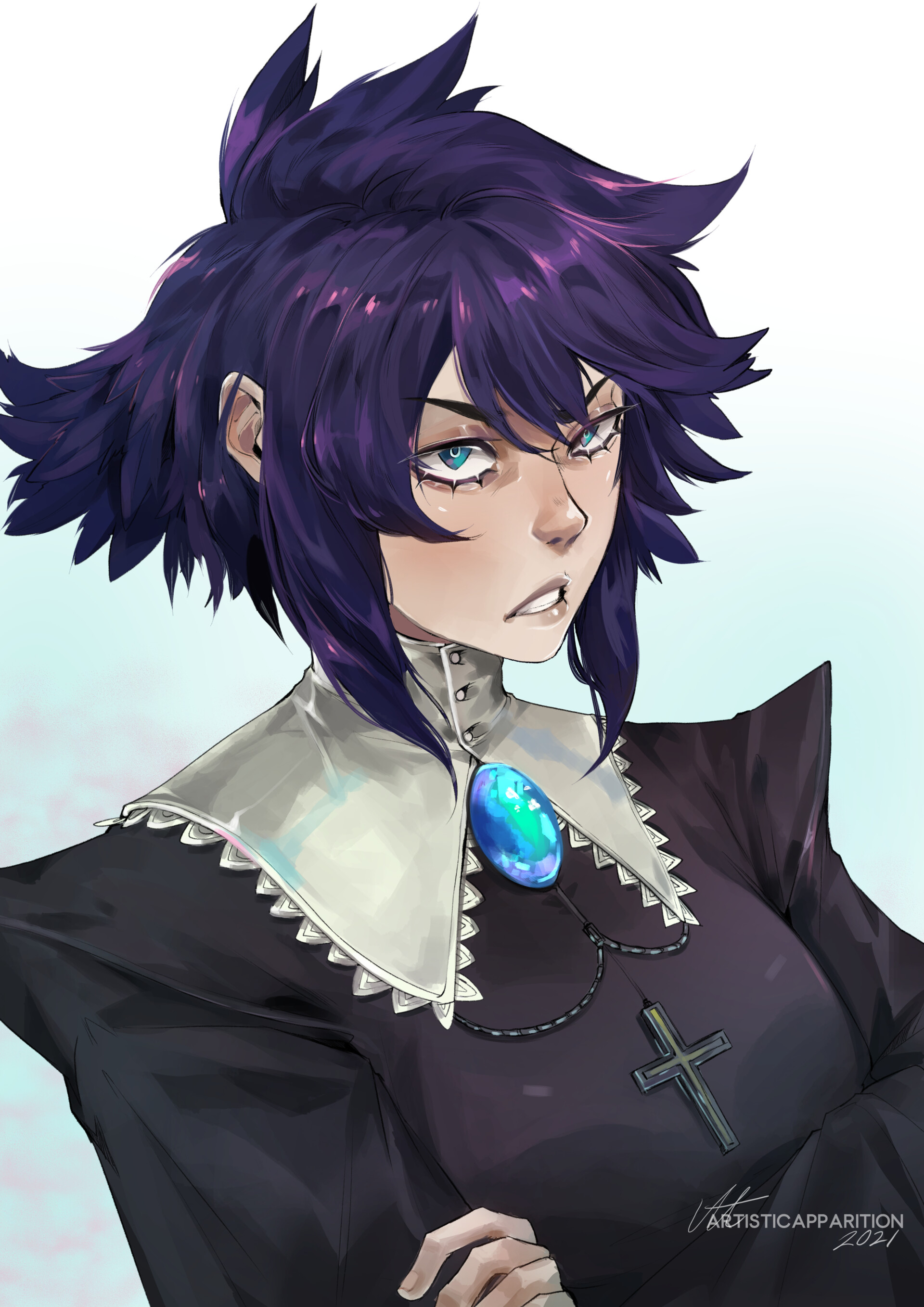 ArtStation - Commissioned bust ups