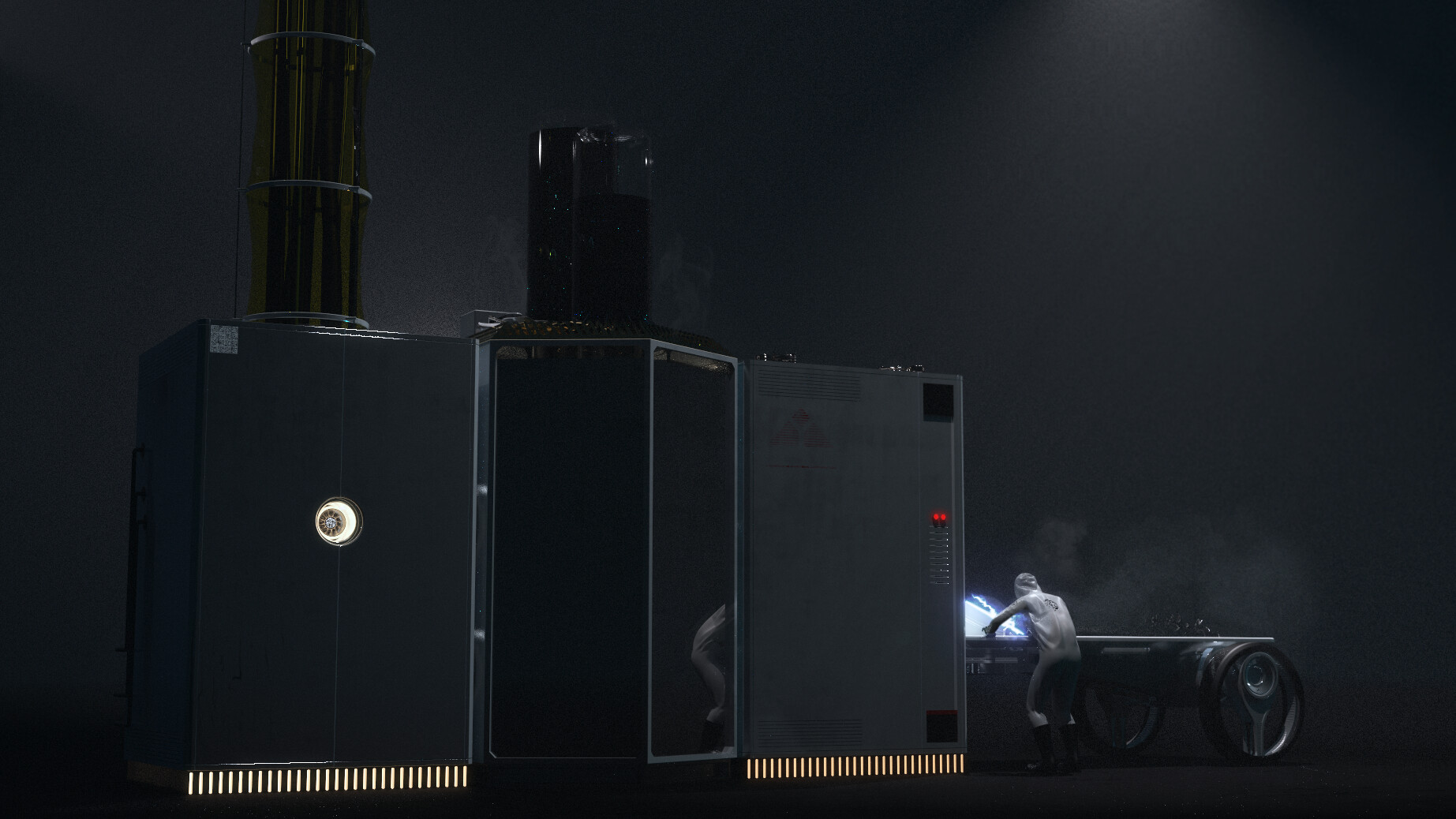 ArtStation - T-1000 Fabrication Unit