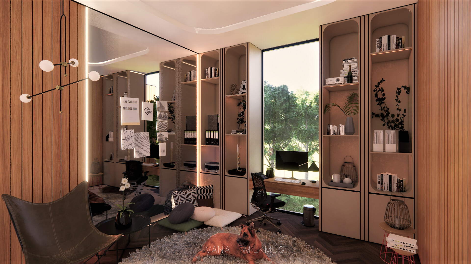 ArtStation - Cozy Working Space!