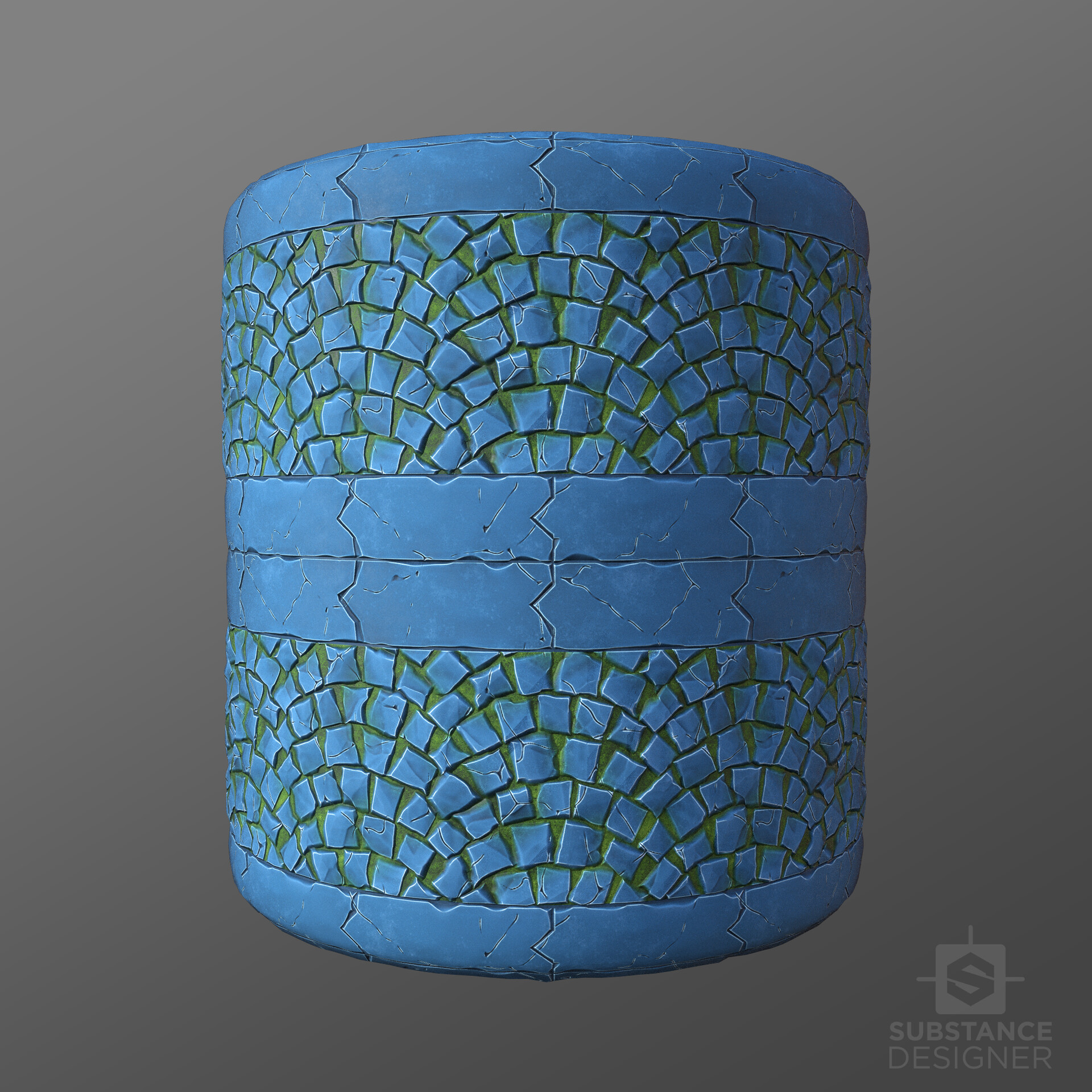 ArtStation - Stylized Stone Ground