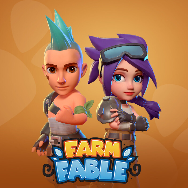 ArtStation - Farm Fable - Character Set 1