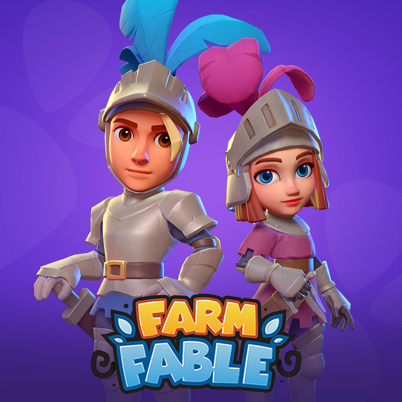 ArtStation - Farm Fable - Character Set 2