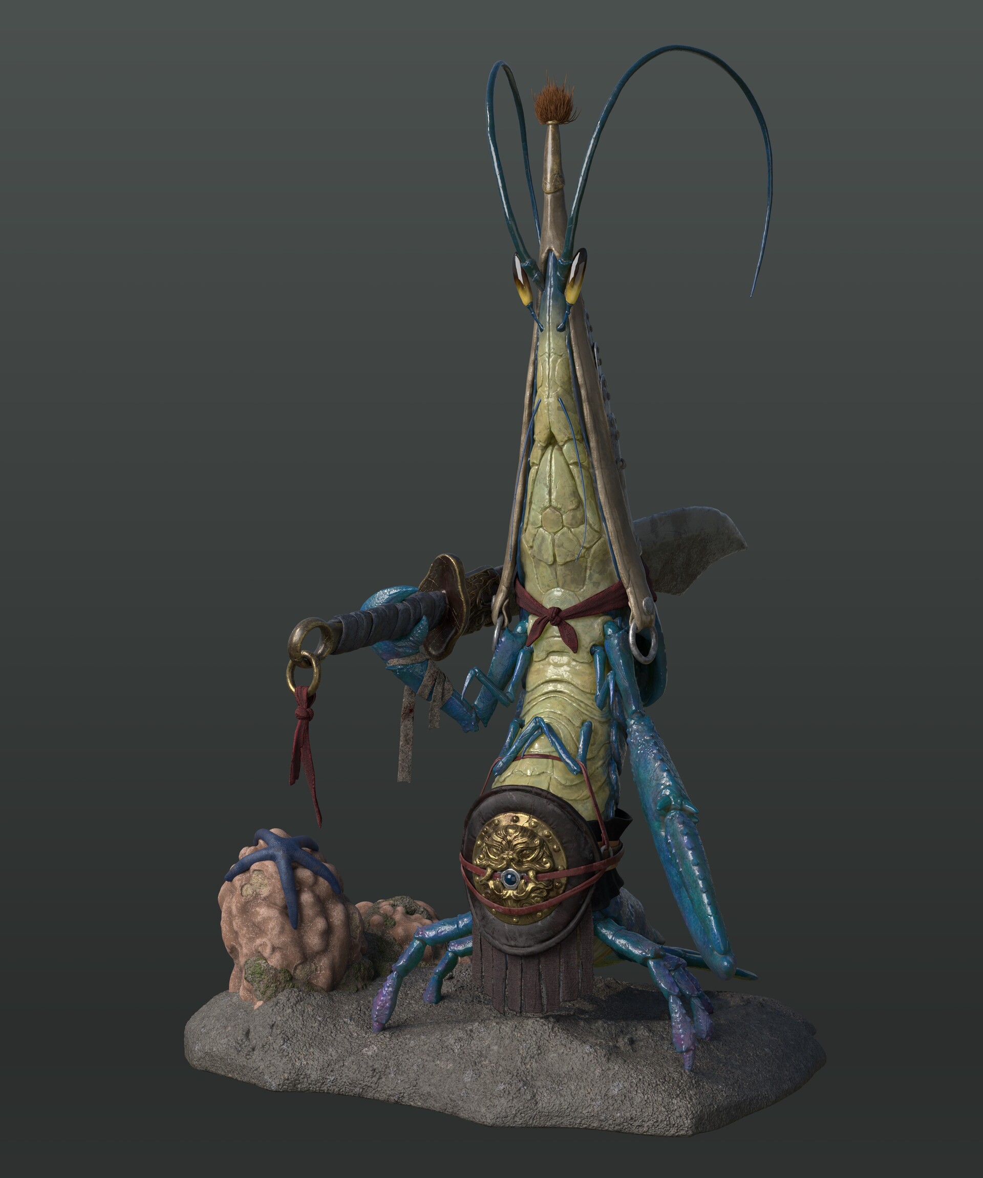 ArtStation - Shrimp Soldier