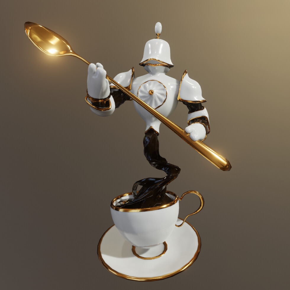 ArtStation - The Teacup Knight