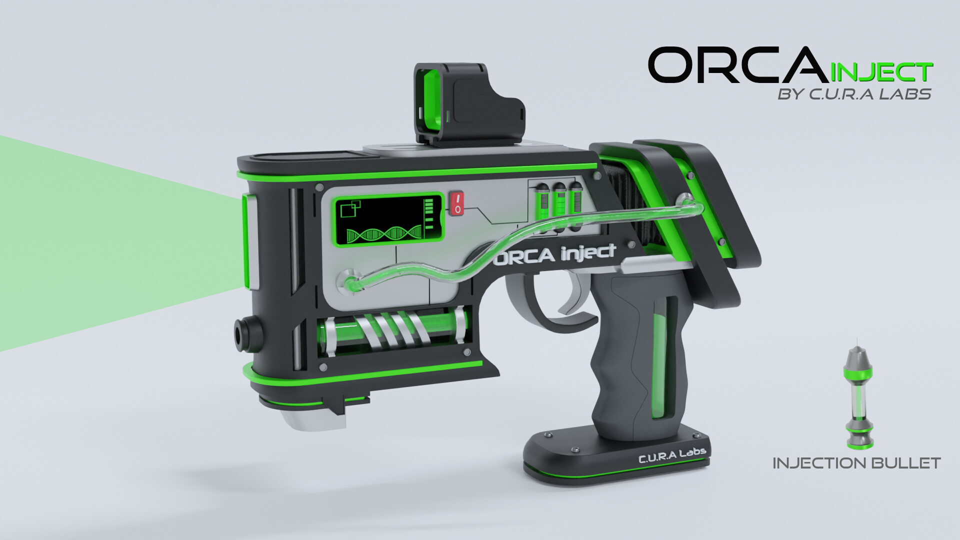 ArtStation - ORCA injector, medium-range bio injections