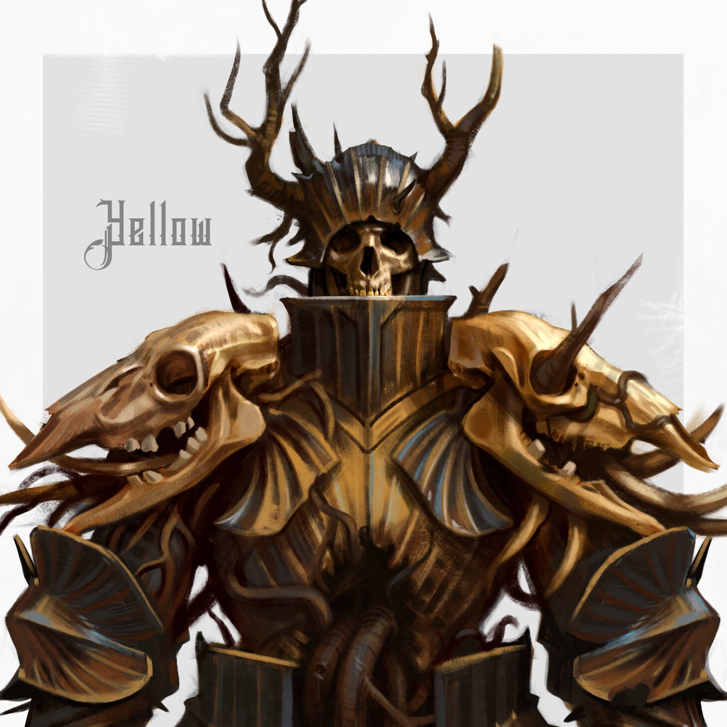 ArtStation - Yellow knight