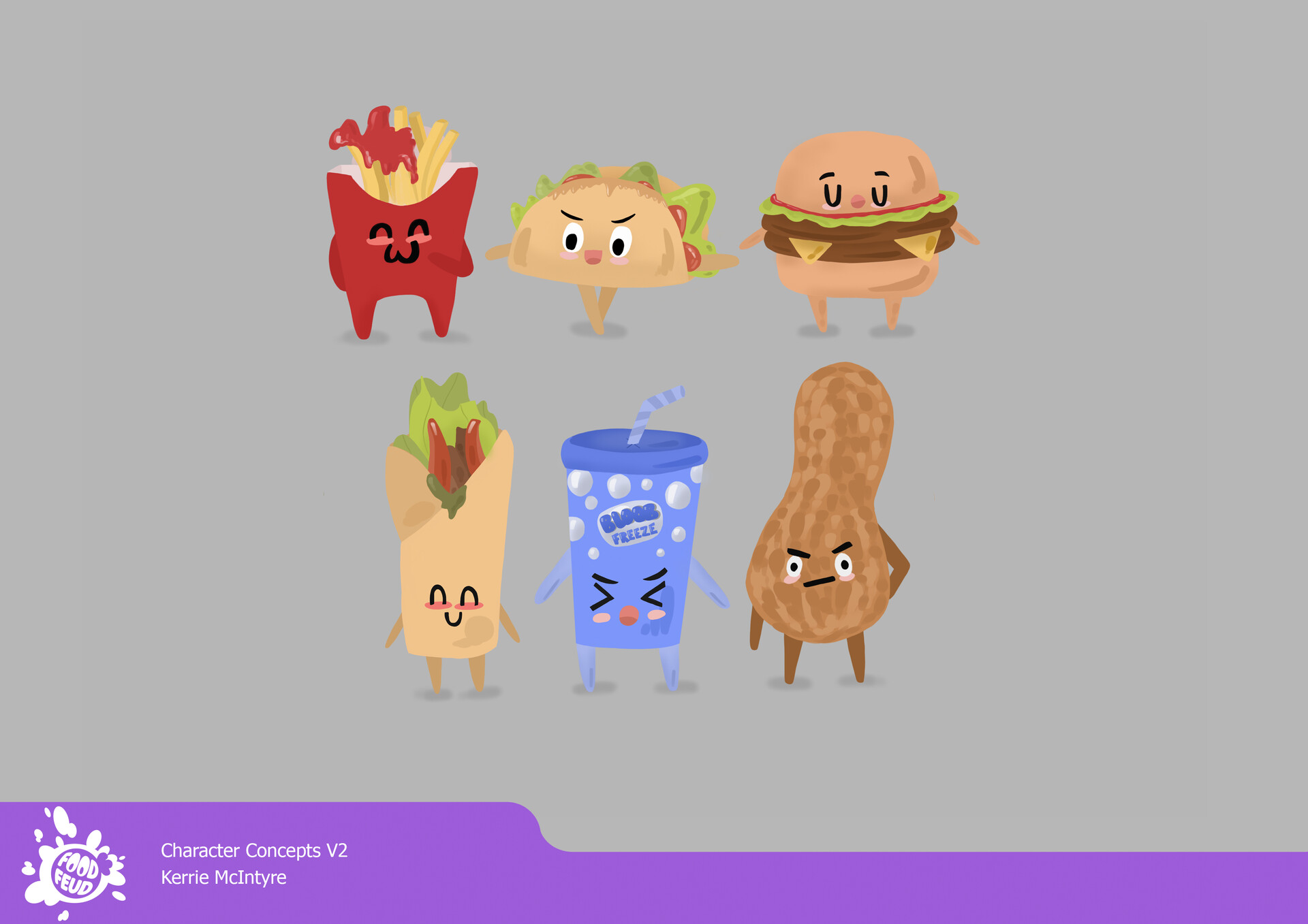 ArtStation - Food Feud