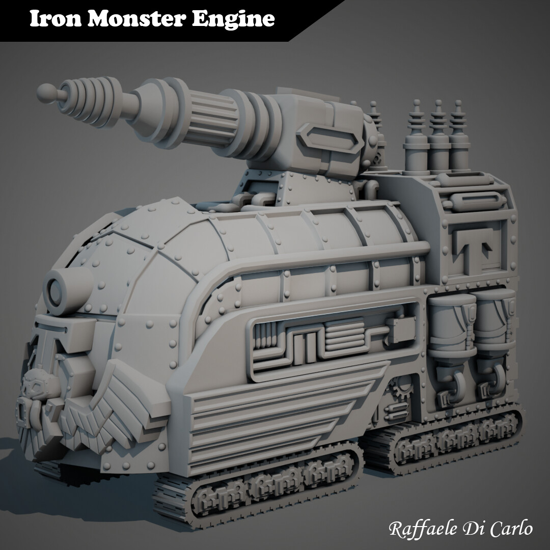 ArtStation - Iron Monster Engine