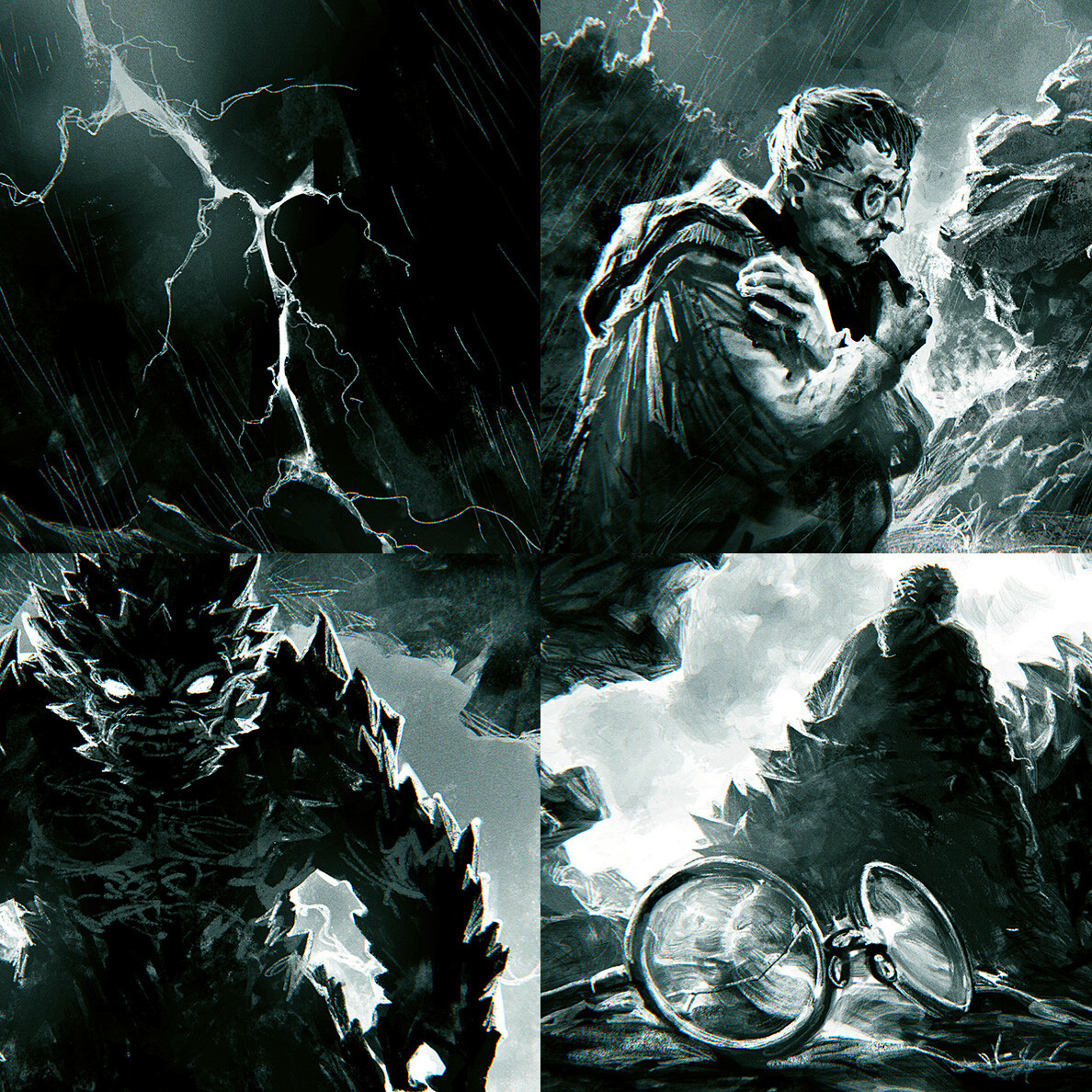 ArtStation - Storyboard of Mole Man and his Subterranean motion comic ...