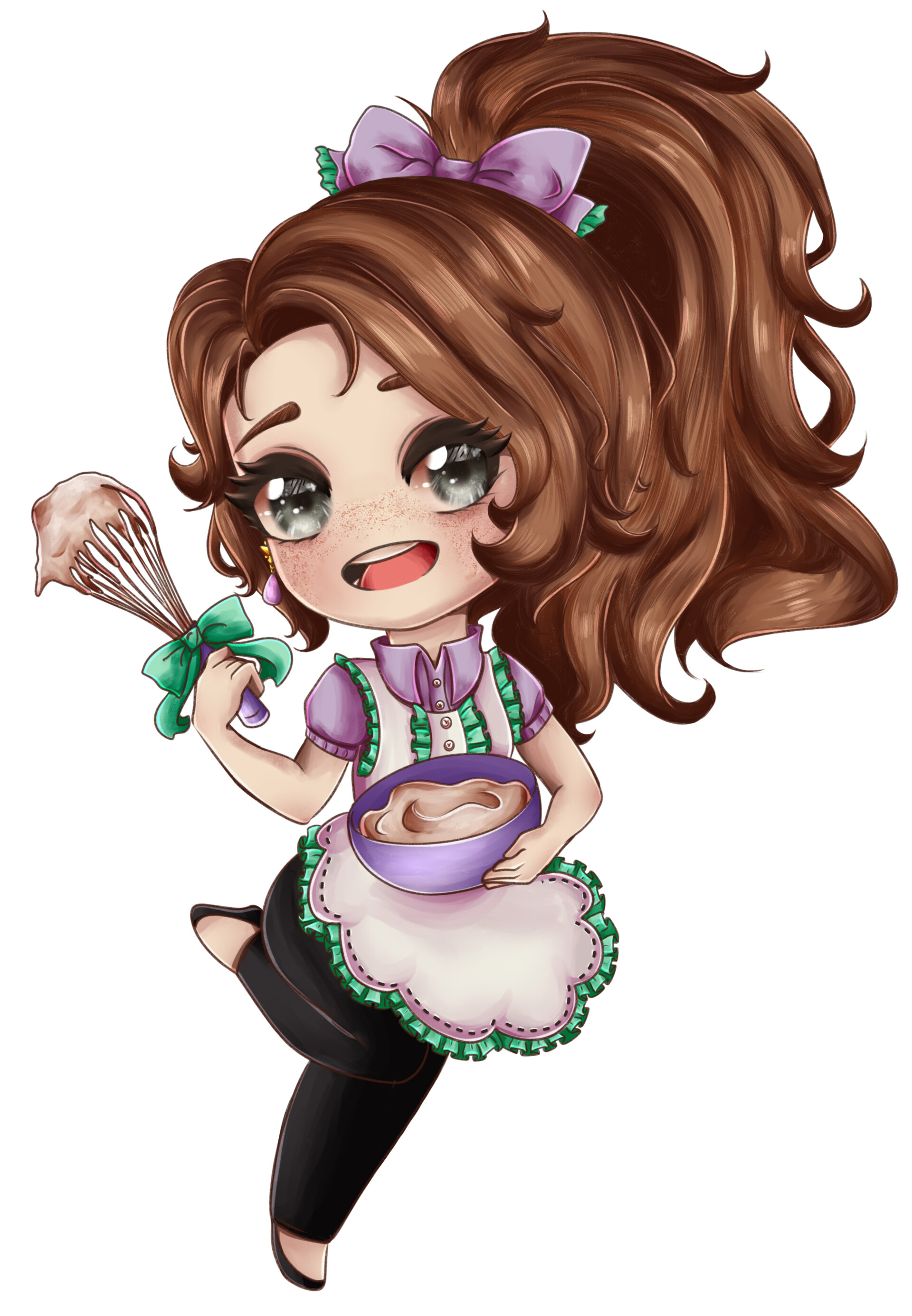 ArtStation - Bakery Chibi Commission