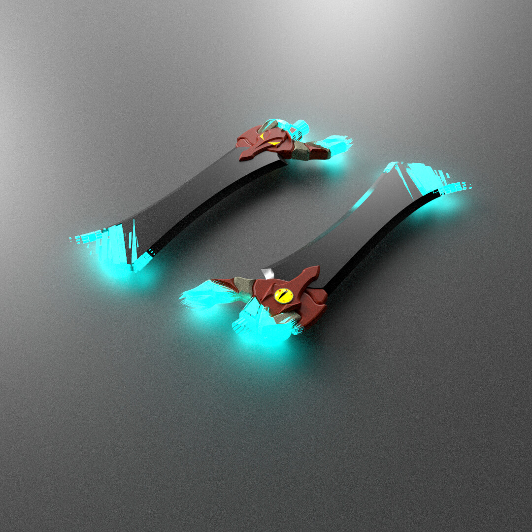 ArtStation - Solo Leveling: Demon King's Daggers Summoning