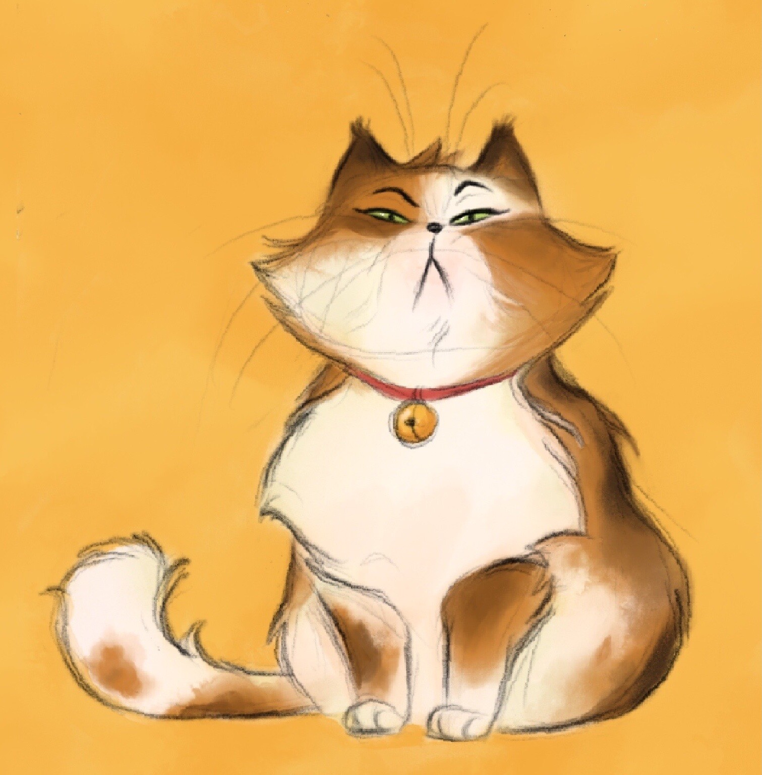 ArtStation - Fancy kitty