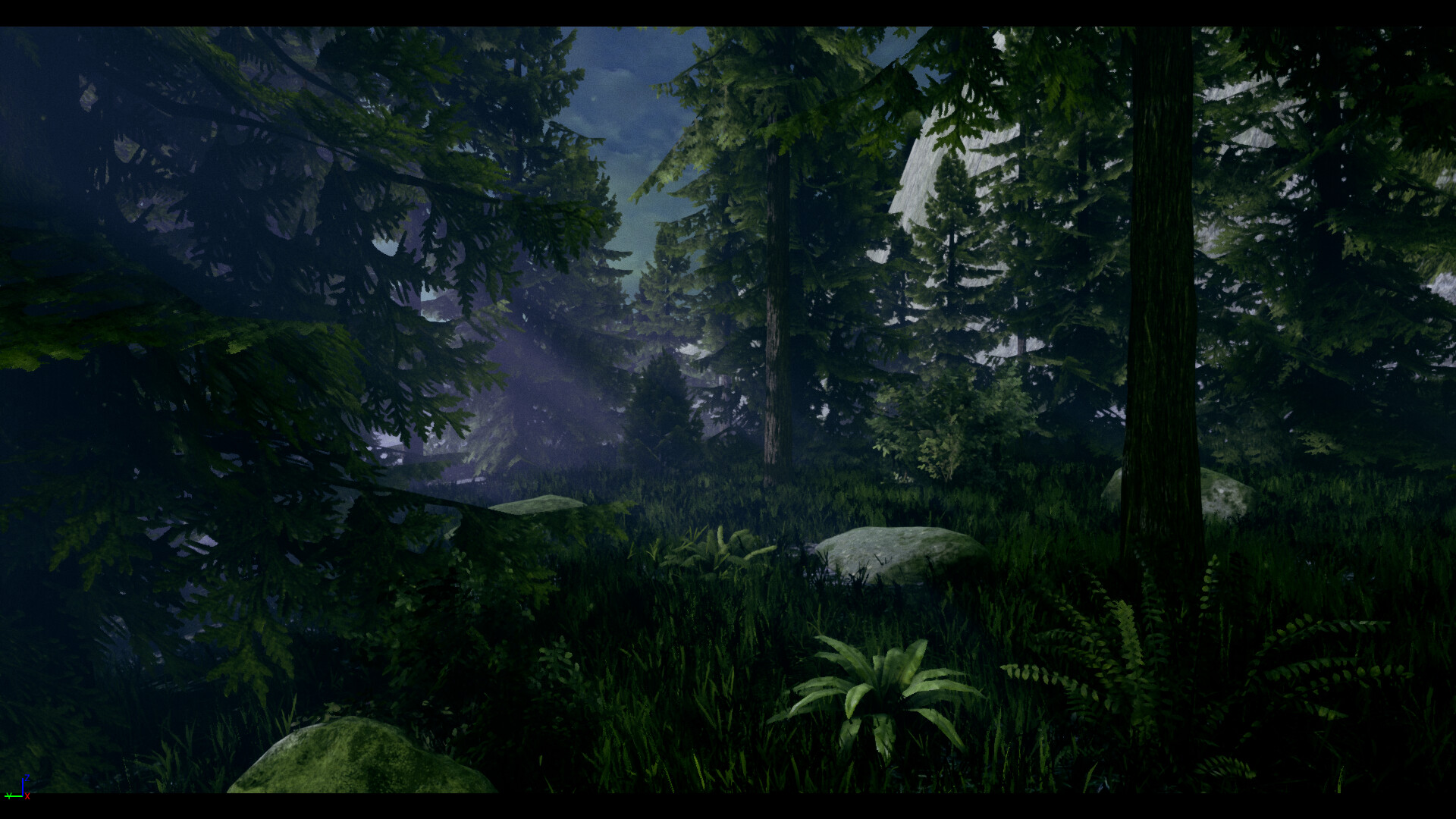 ArtStation - Relaxing Forest scene