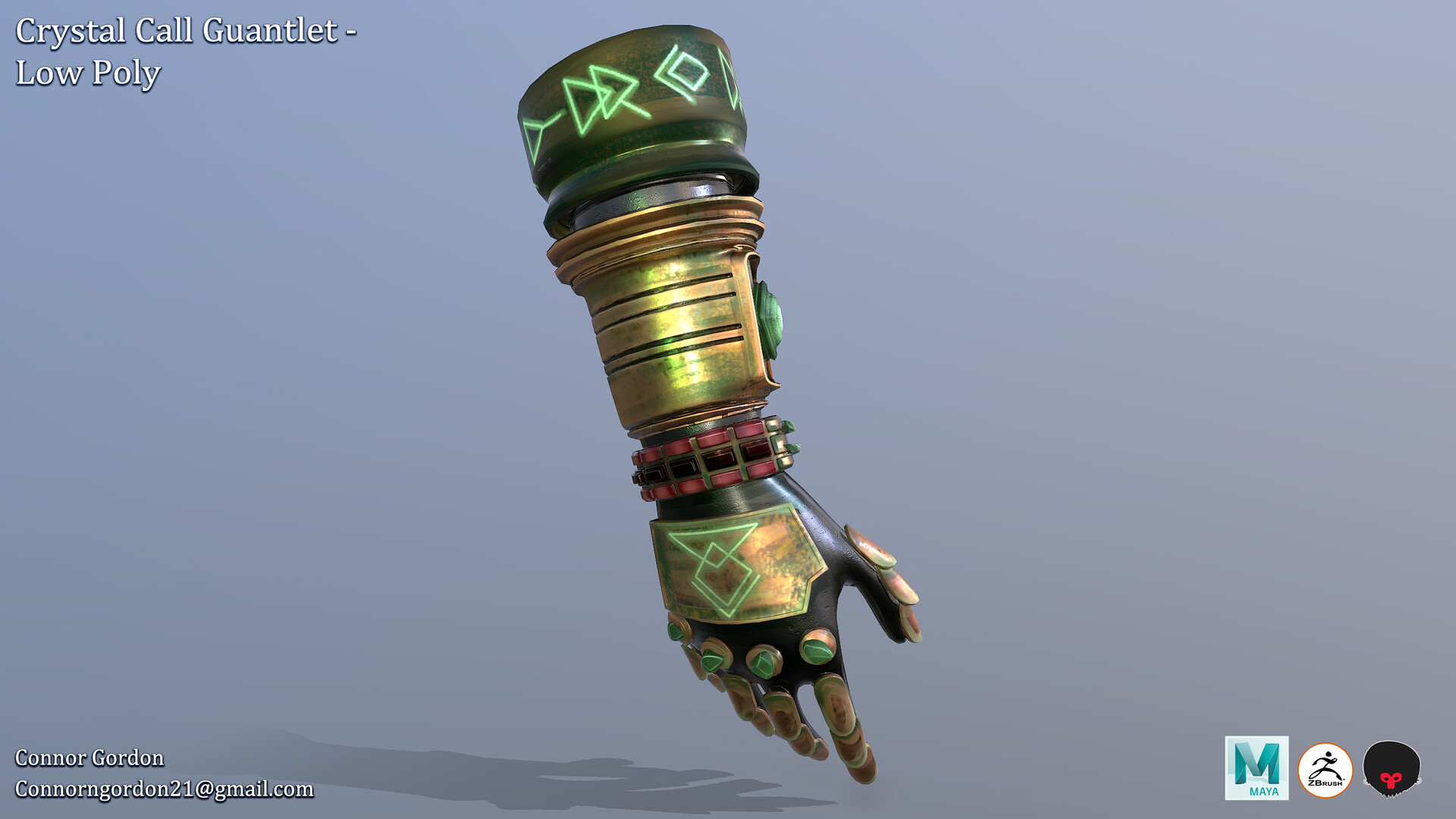 ArtStation - Crystal Call: First Person Character Arms