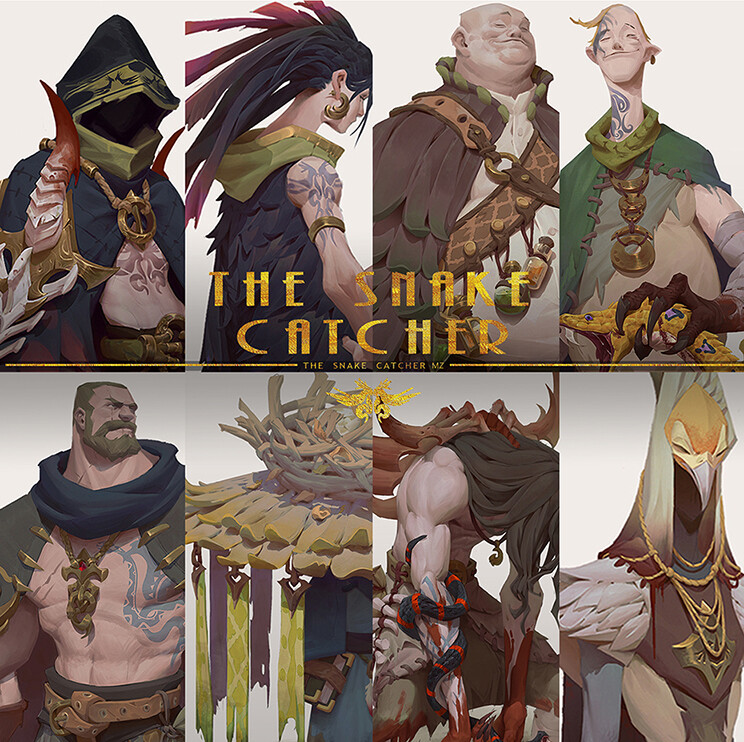ArtStation - THE SNAKE CATCHER