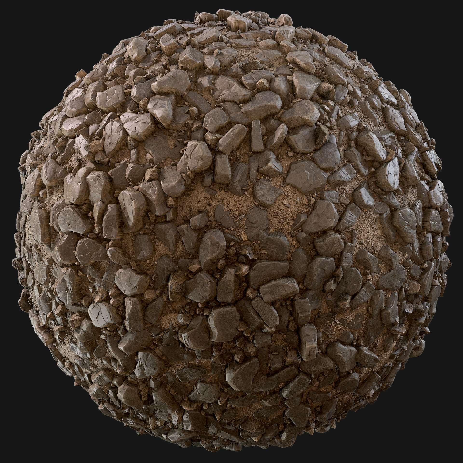 ArtStation - Simulated rubble