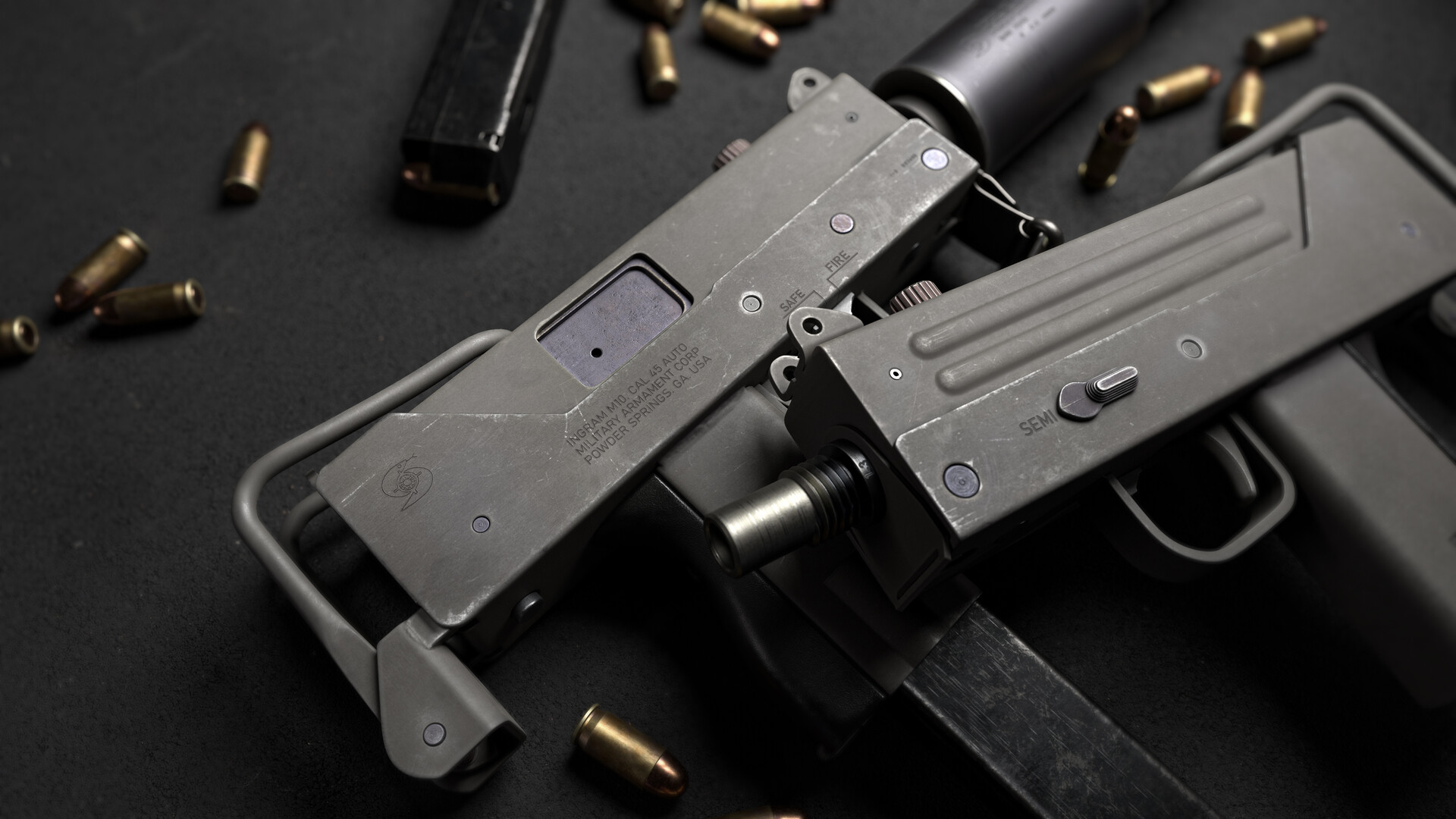 ArtStation - MAC-10 (45 ACP)