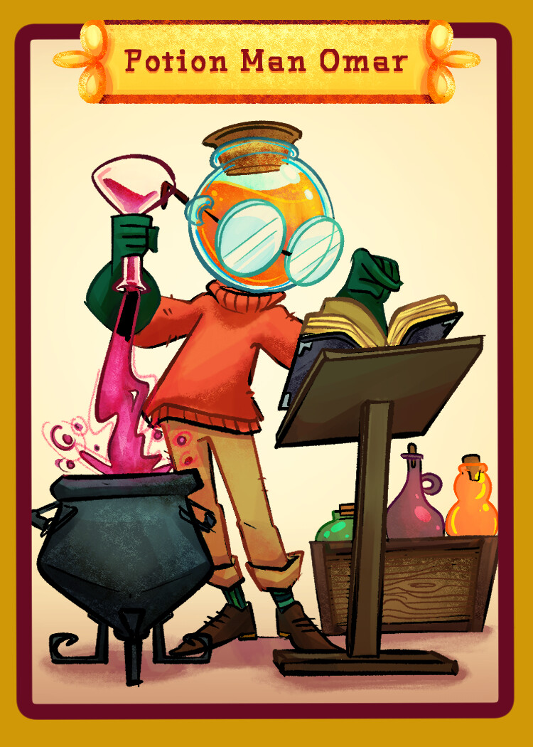 ArtStation - Omar the Potion Man (2019)
