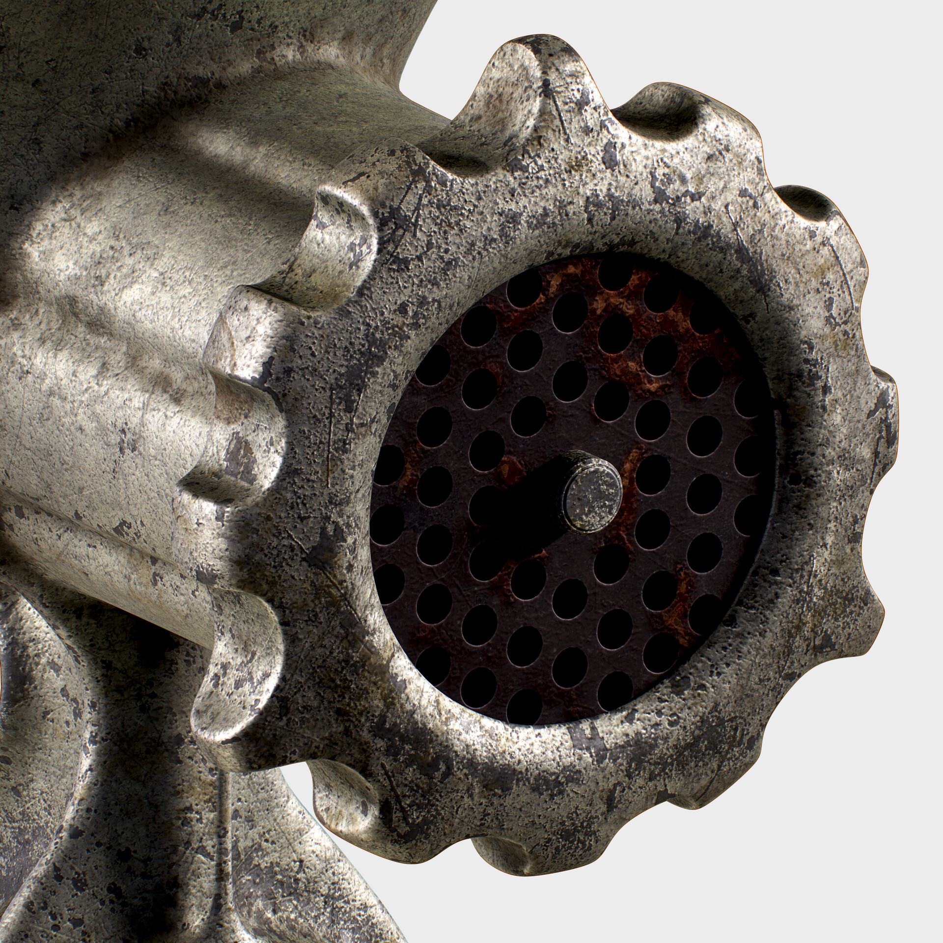 ArtStation - Soviet Old Meat Grinder 1958 y.